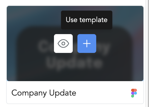 Create a microapp from a template